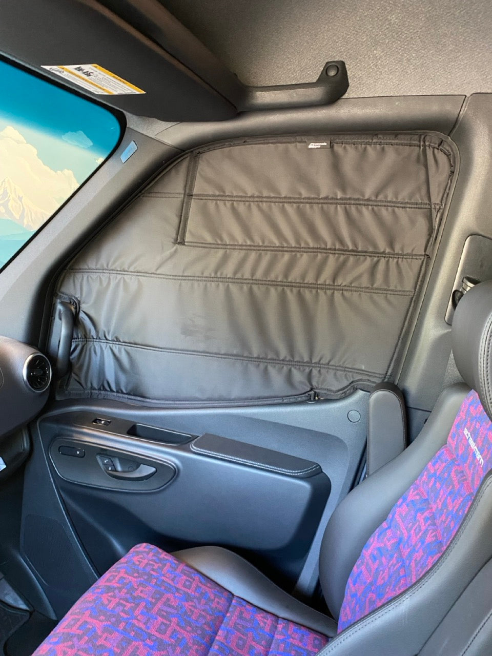 Reversa-Vent Shade for Sprinter & Transit Vans | Works with EcoFlow an ...