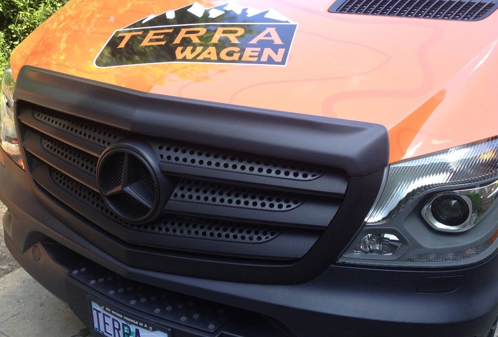 Aero Hood Spoiler for Sprinter 906 2014-2018 – Paint Protection and De ...